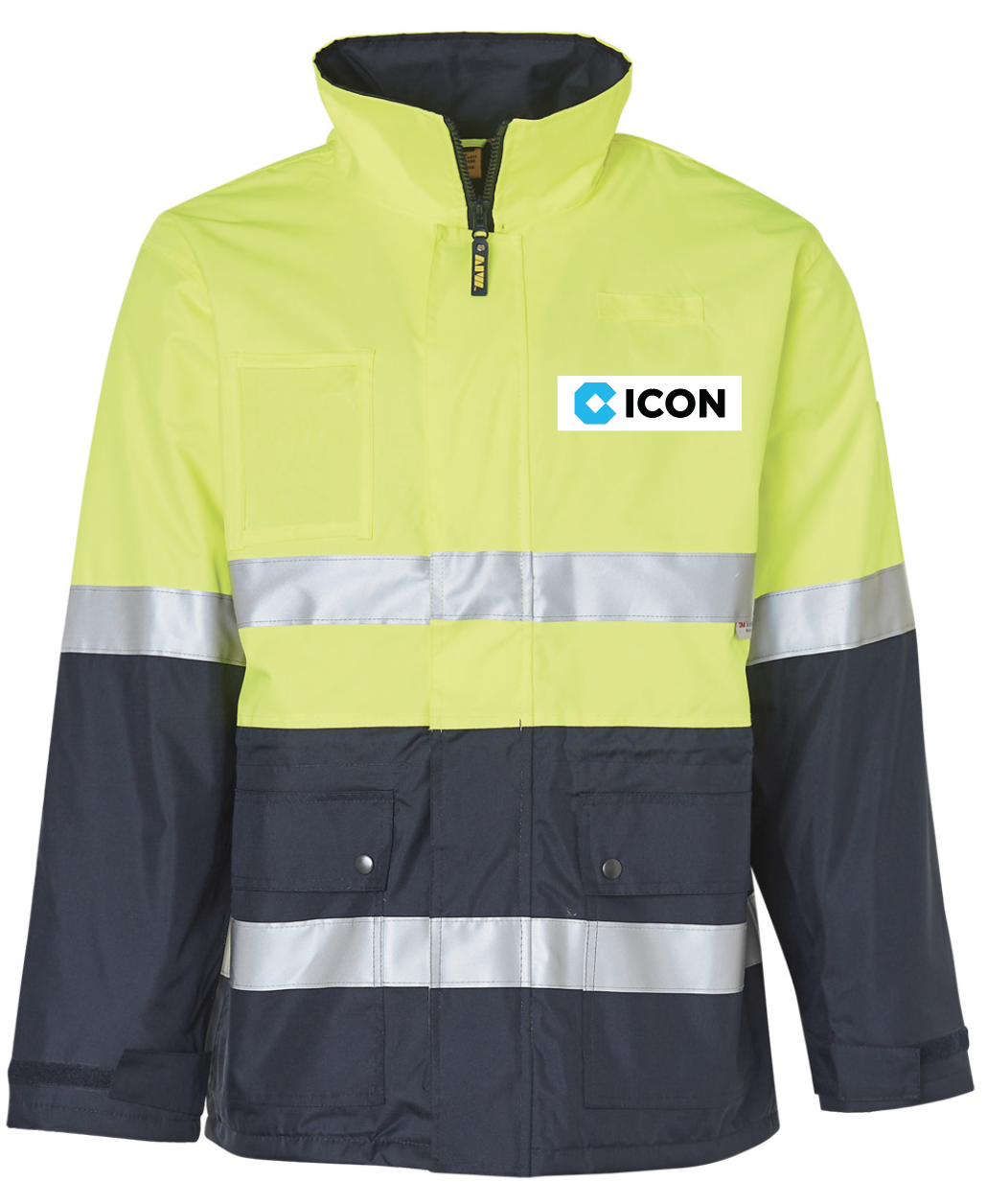 Rain Jacket – with Polar Fleece Lining and Reflective Tape – Leaf Group