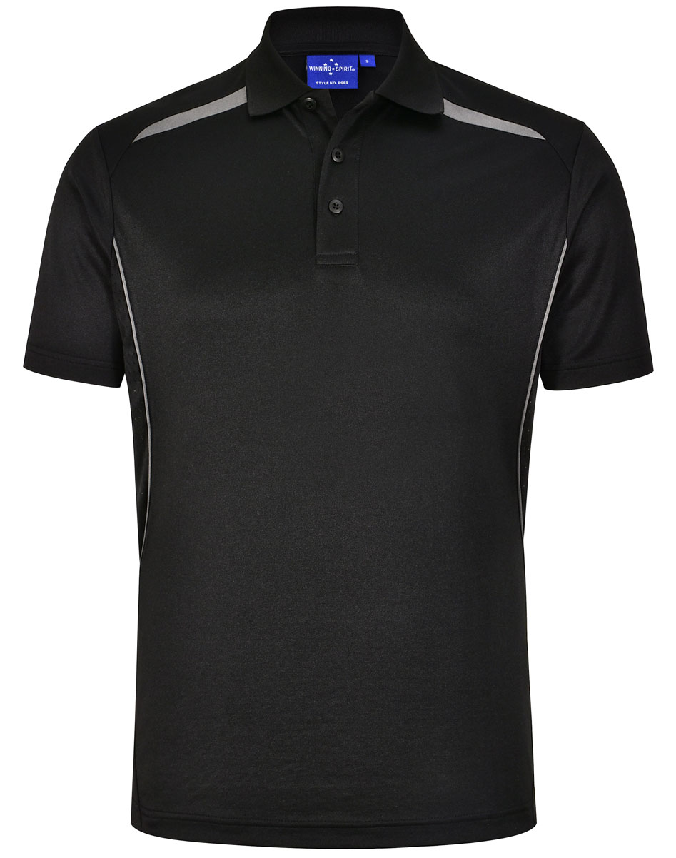 MENS SUSTAINABLE POLY/COTTON CONTRAST SS POLO – Leaf Group