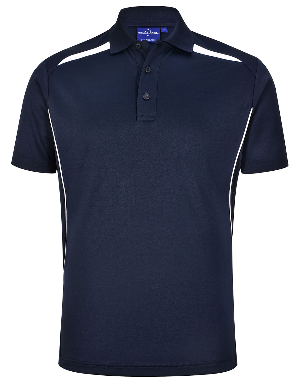 MENS SUSTAINABLE POLY/COTTON CONTRAST SS POLO – Leaf Group